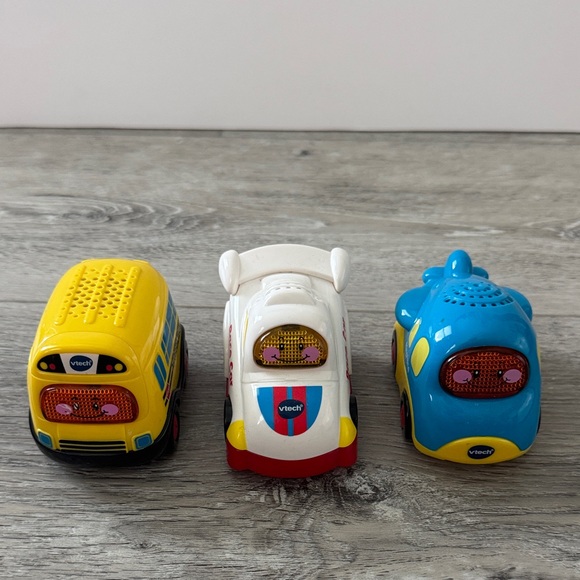 vtech | Toys | Vtech Go Go Smart Wheels Collectionschool Bus Race Car ...